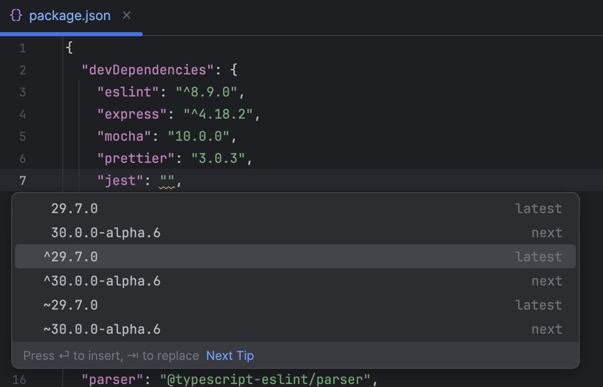 Npm Pnpm And Yarn Intellij Idea Documentation