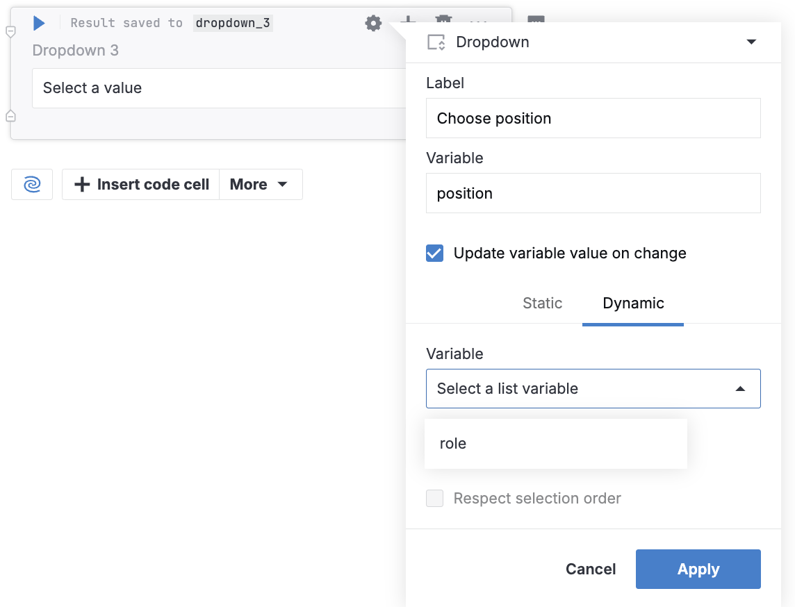 Run notebooks using API | Datalore Documentation