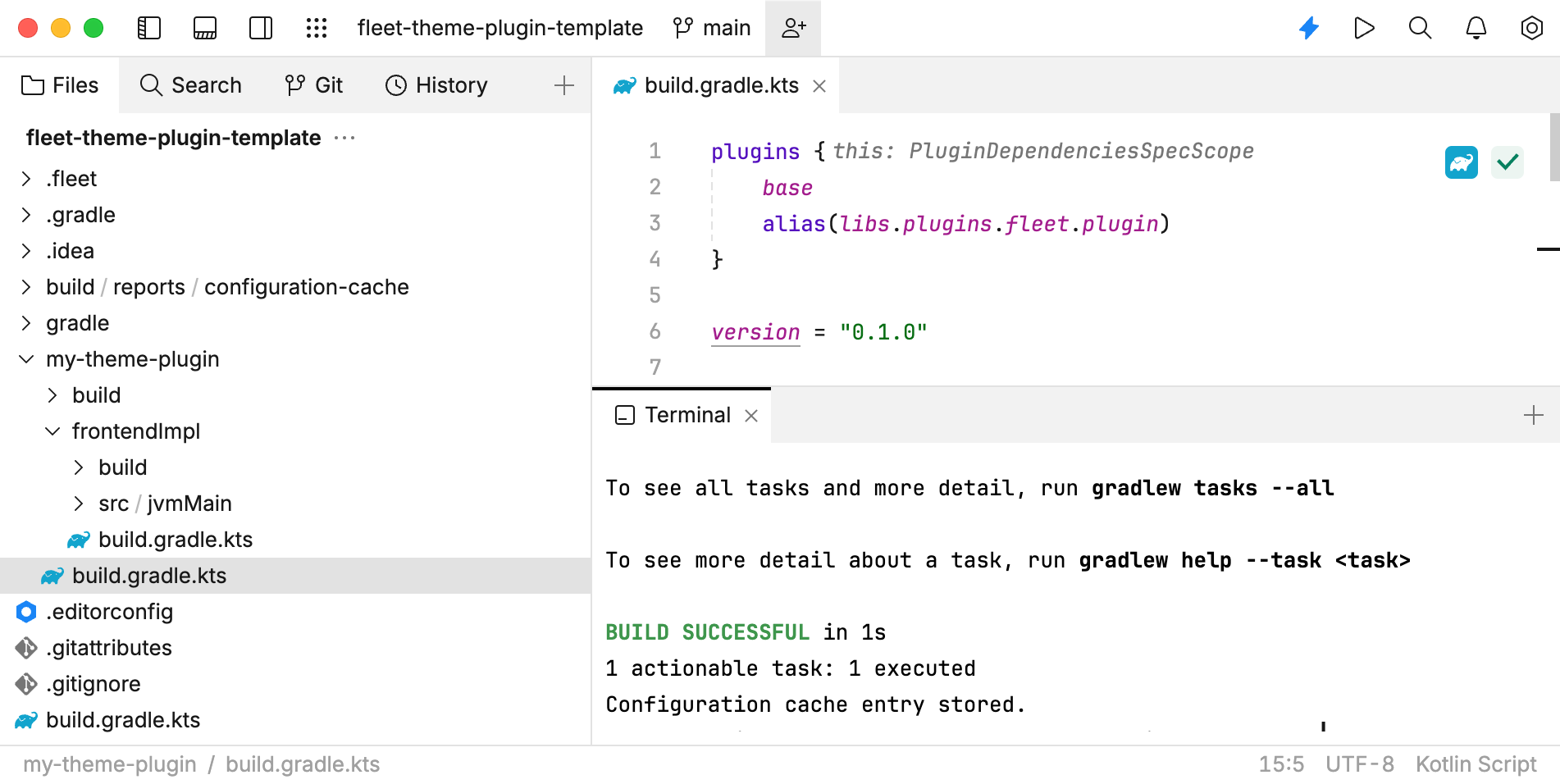 Quick start guide: building a theme plugin in Fleet | JetBrains Fleet ...
