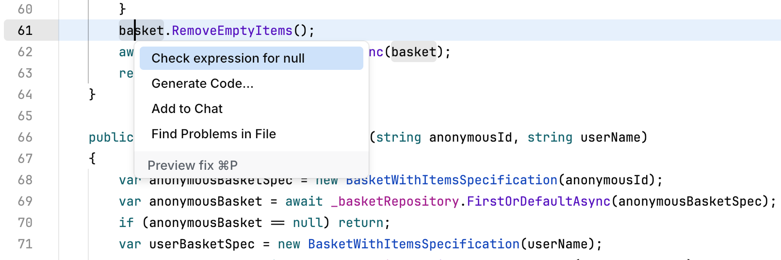 Getting started with C# | JetBrains Fleet Documentation
