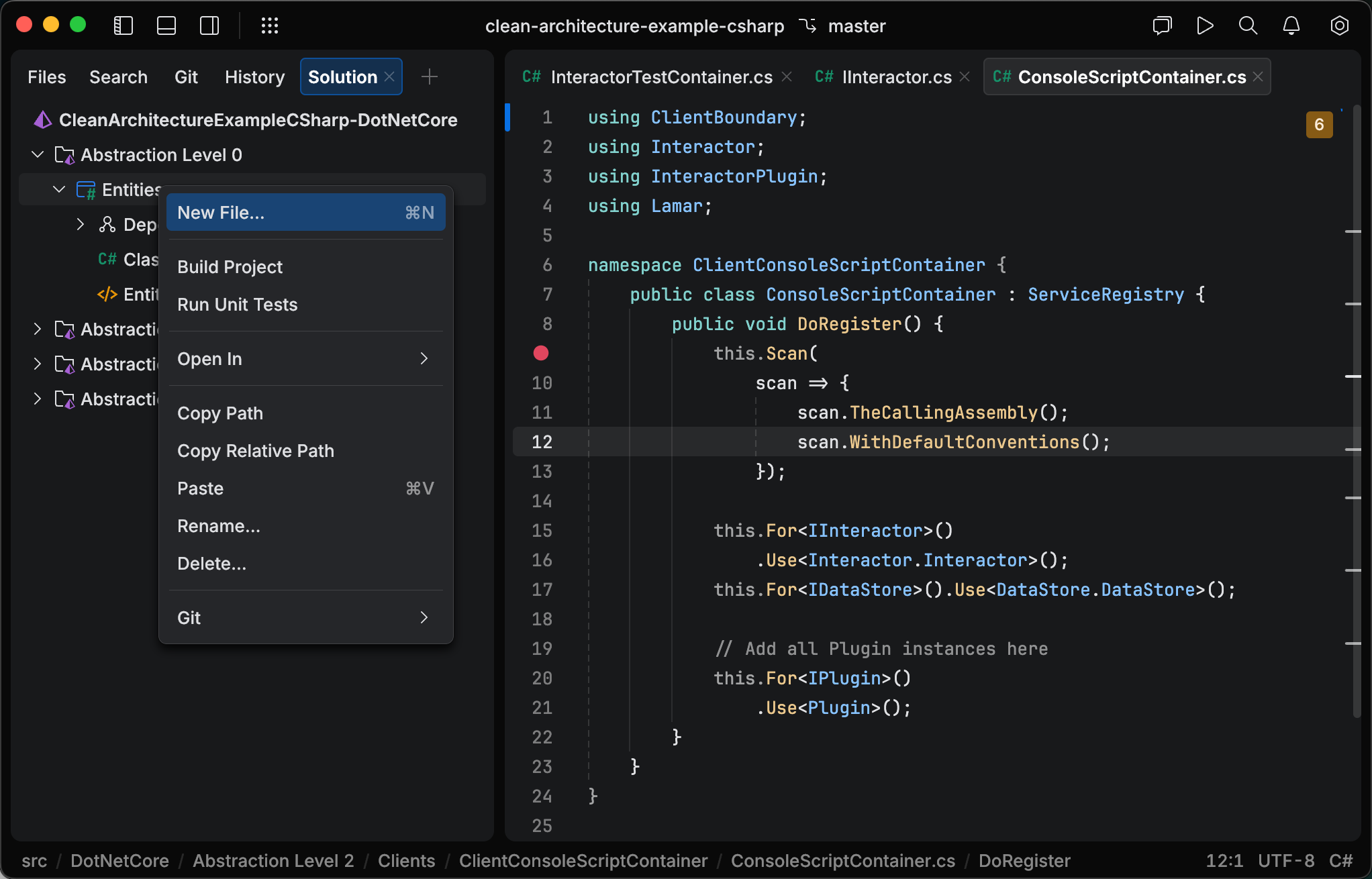 Manage .NET (C#) solutions, projects, and files | JetBrains Fleet ...