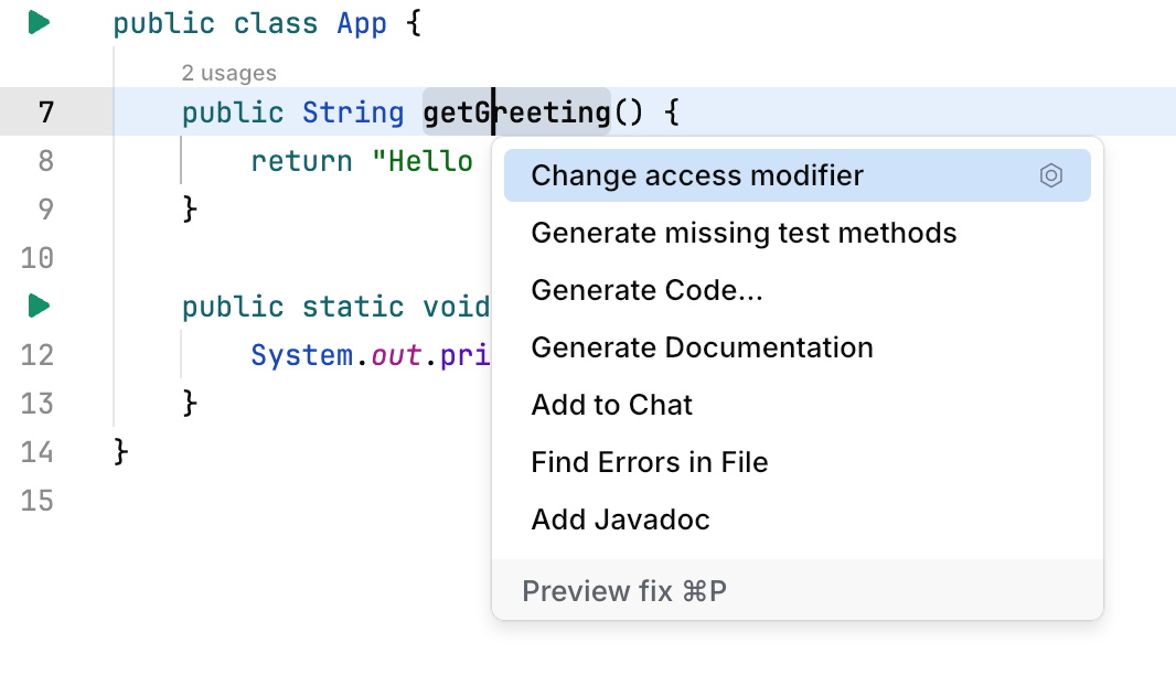 Getting started with Java | JetBrains Fleet Documentation