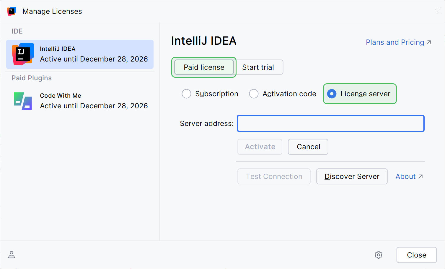 User Guide: Activate an IDE through License Vault | IDE Services Documentation
