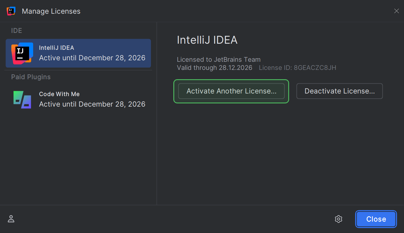 User Guide: Activate an IDE through License Vault | IDE Services Documentation