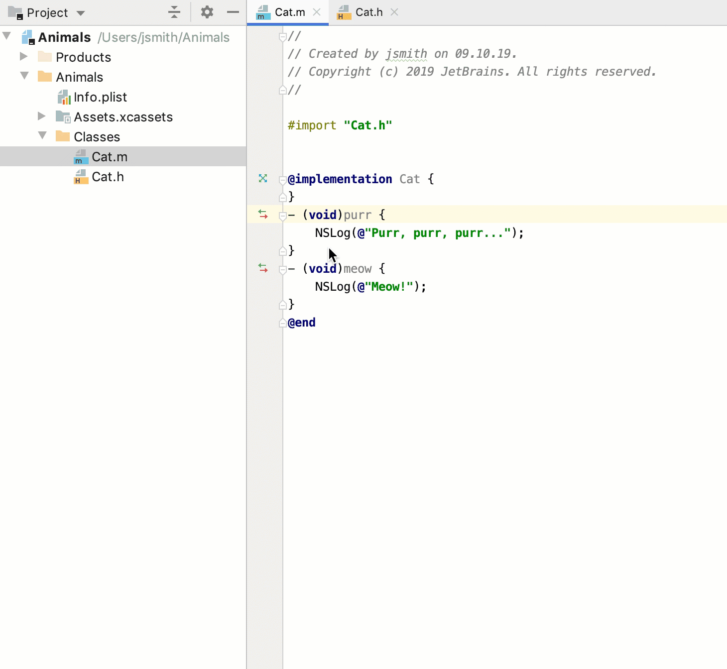 Extract Category AppCode Documentation