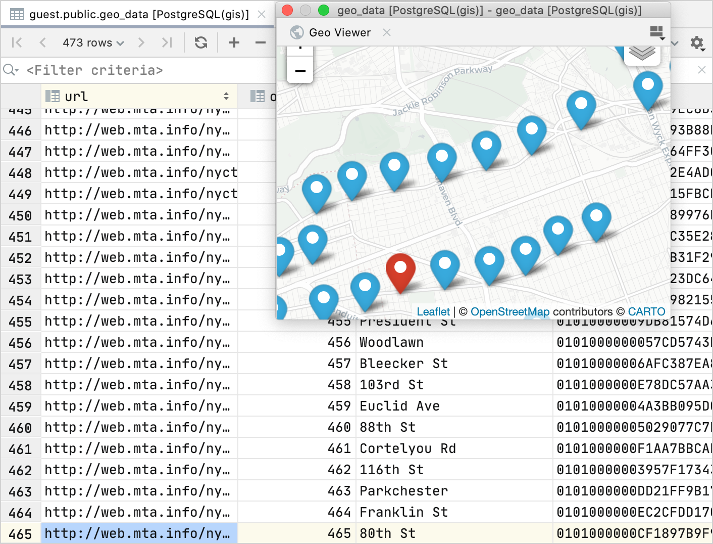 View data | DataGrip Documentation