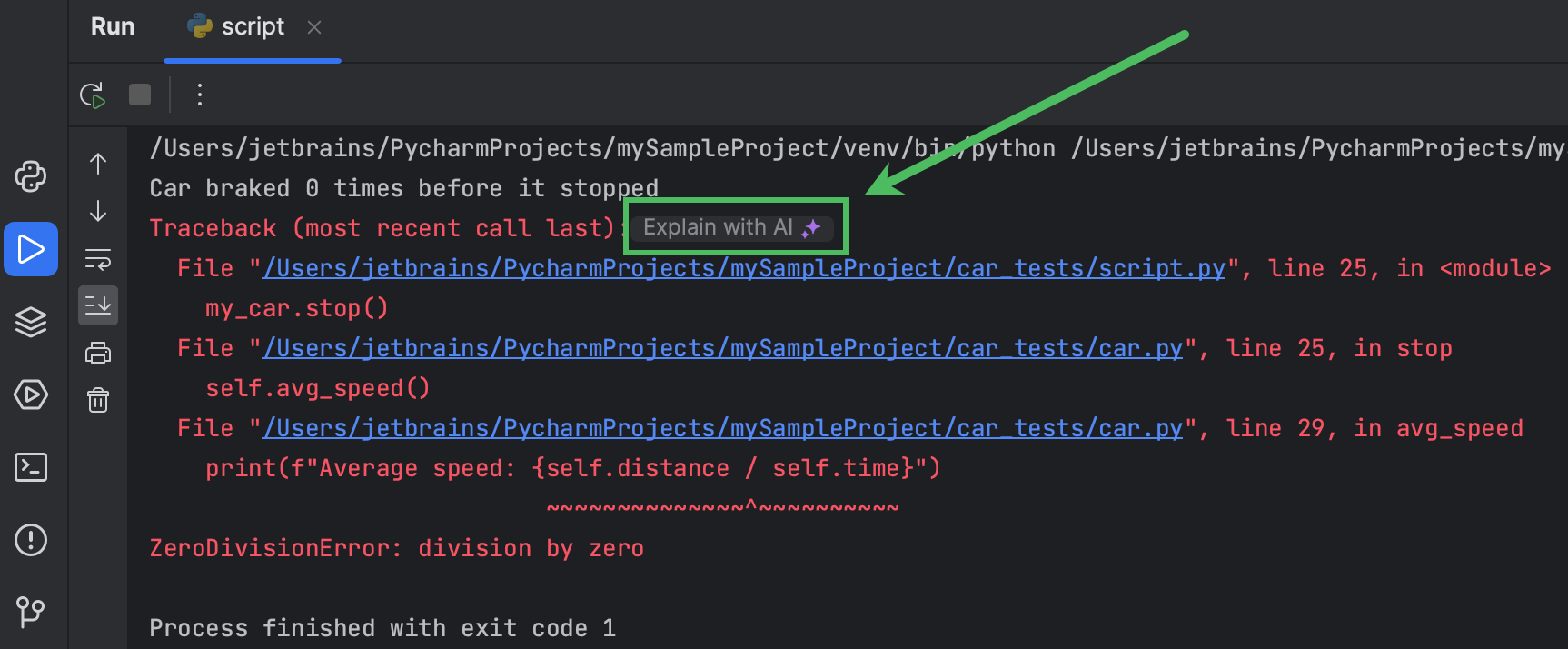 AI Assistant | PyCharm Documentation