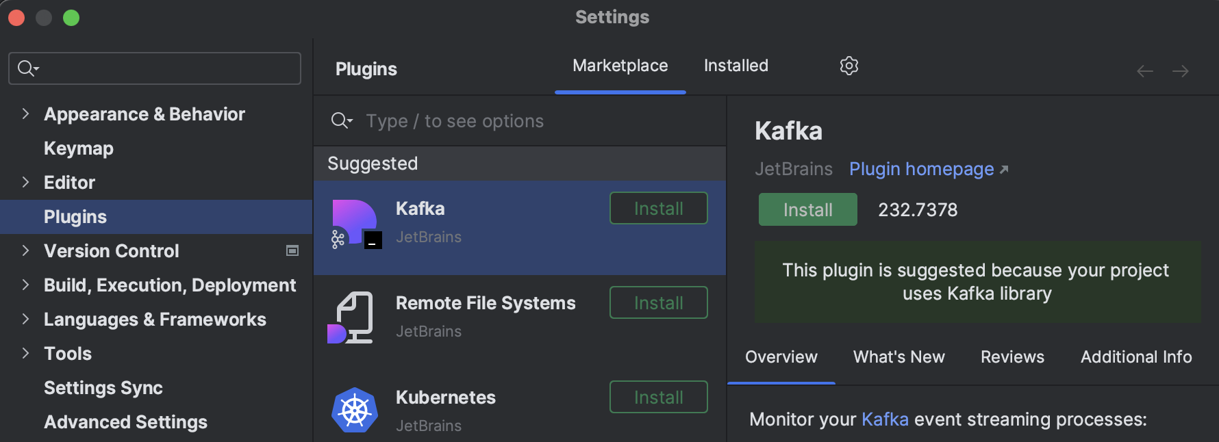 Install plugins | IntelliJ IDEA Documentation