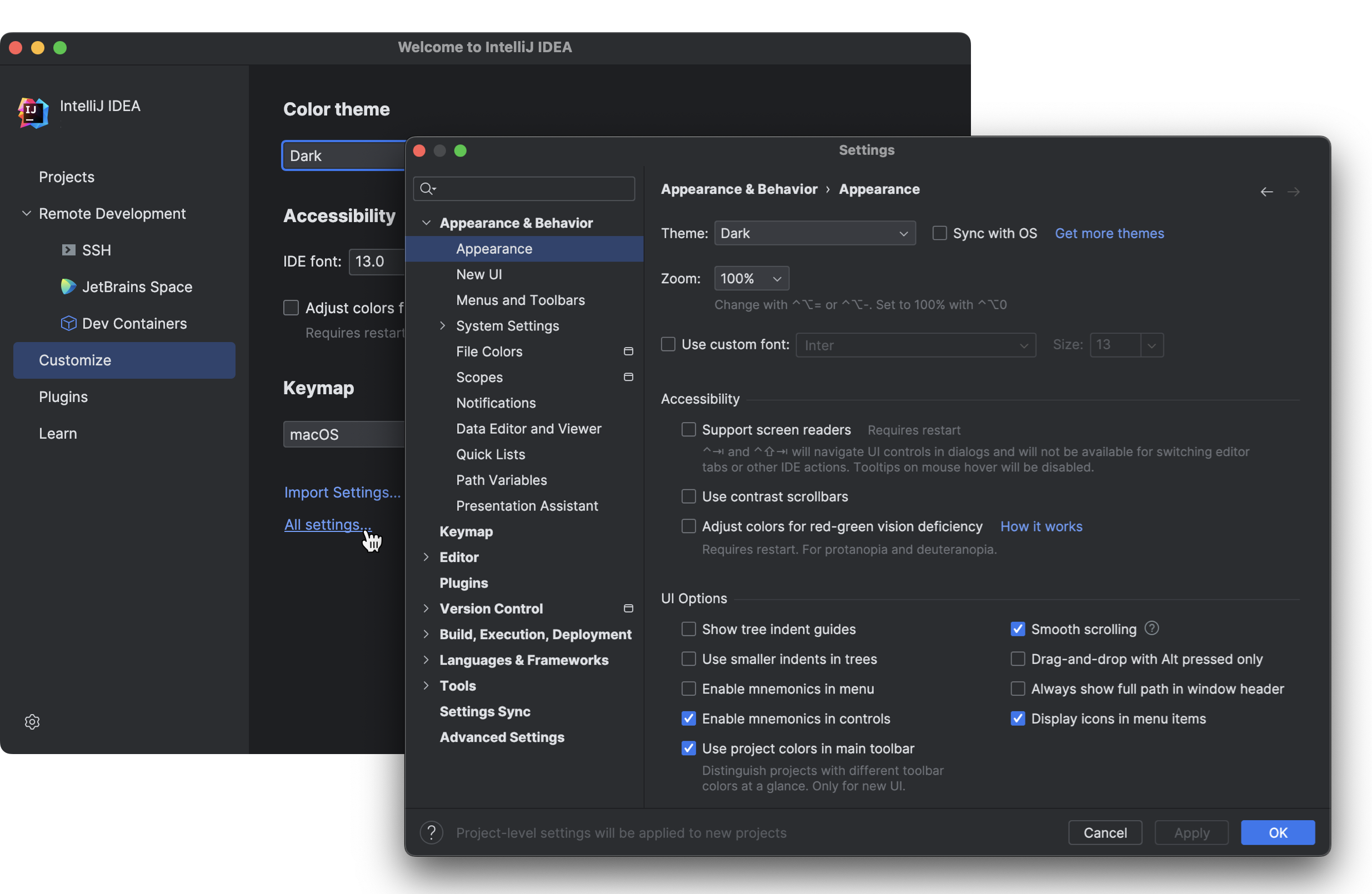 Run Intellij Idea For The First Time Intellij Idea Documentation