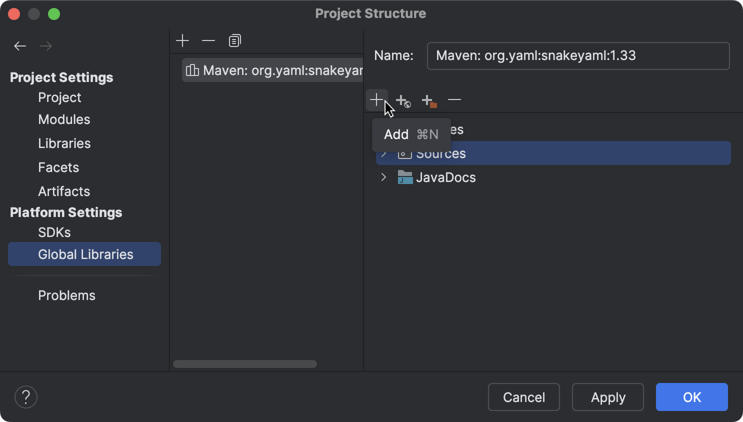 Libraries | IntelliJ IDEA Documentation