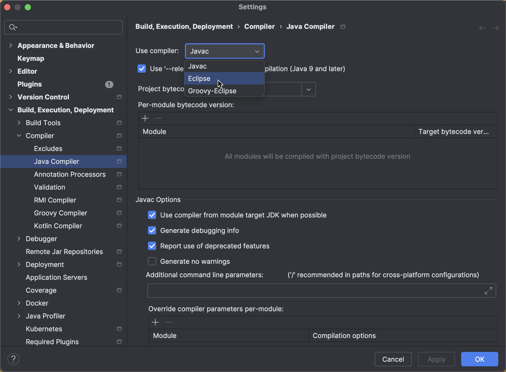 Migrate from Eclipse to IntelliJ IDEA | IntelliJ IDEA Documentation