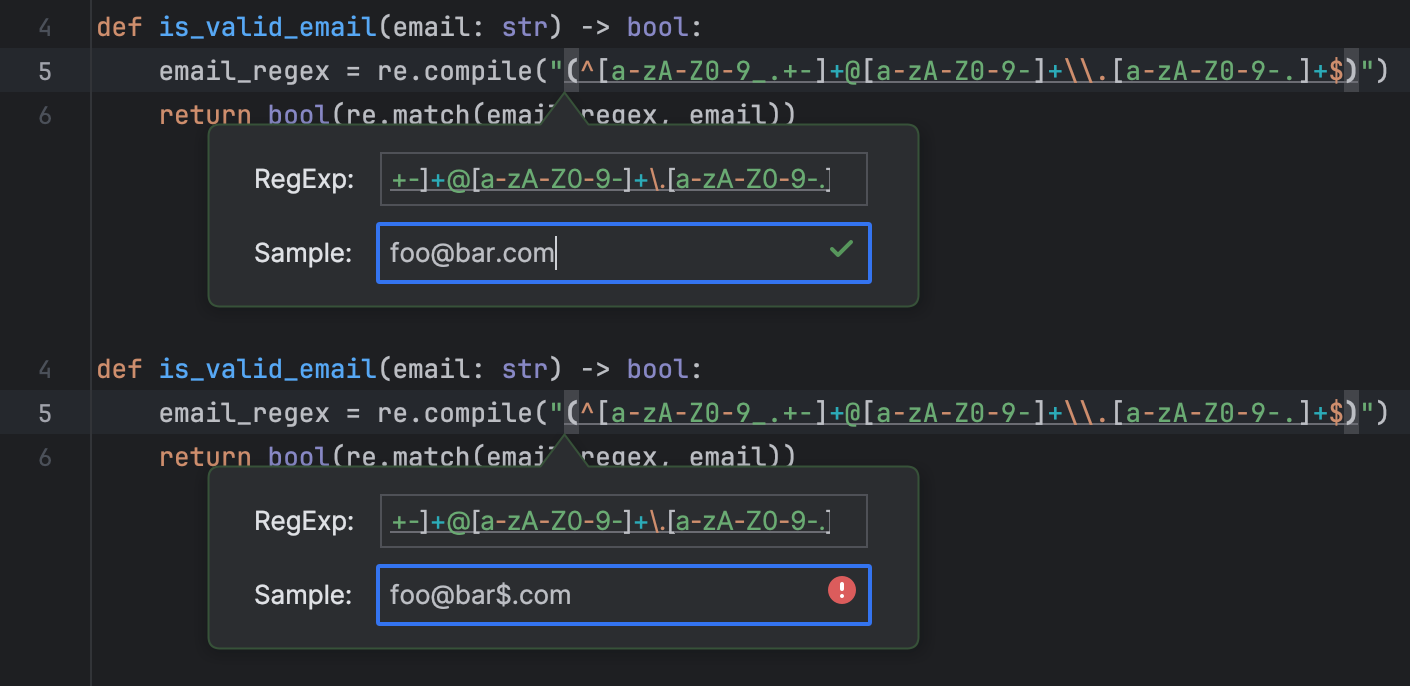 Python code insight | PyCharm Documentation