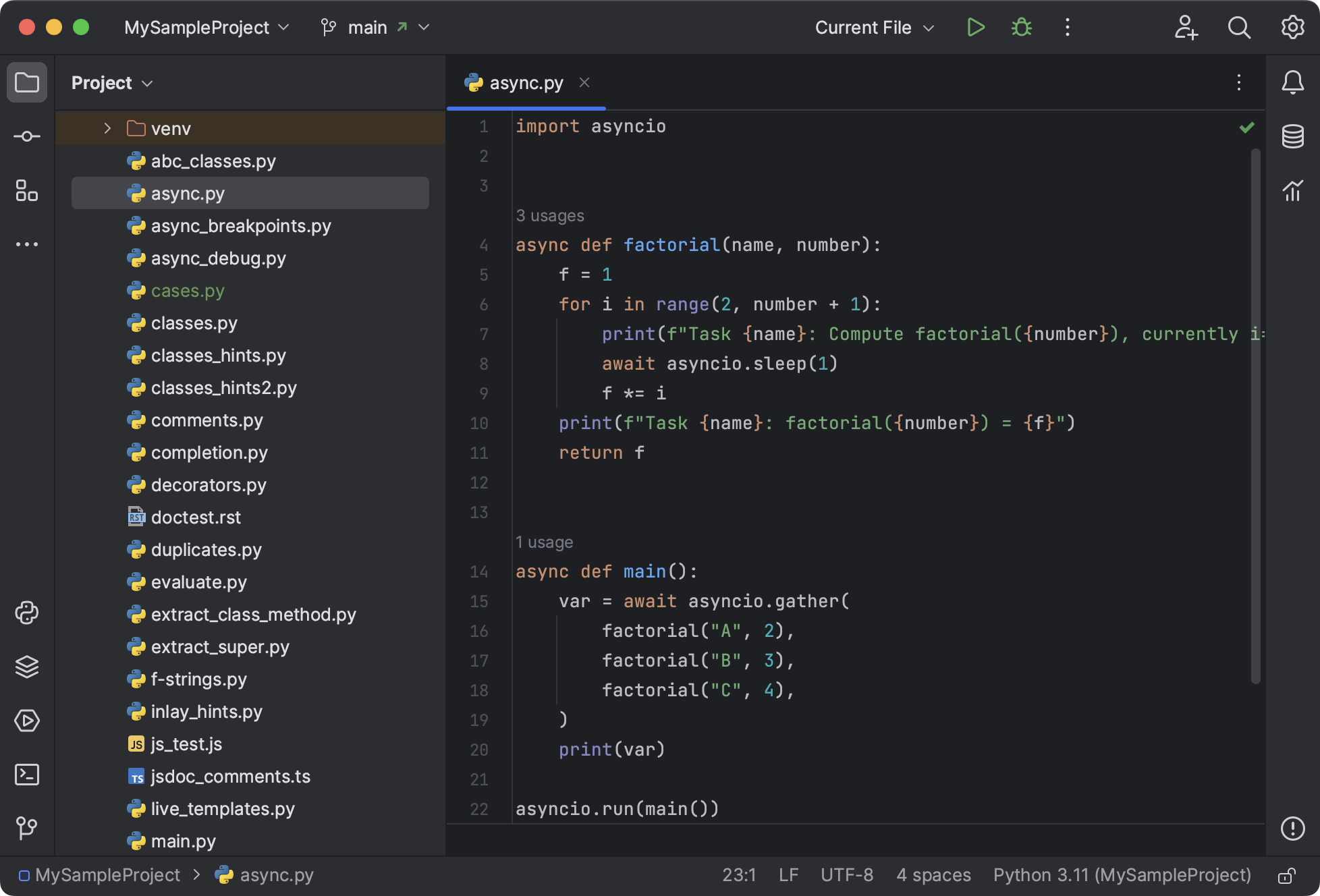 New UI | PyCharm Documentation