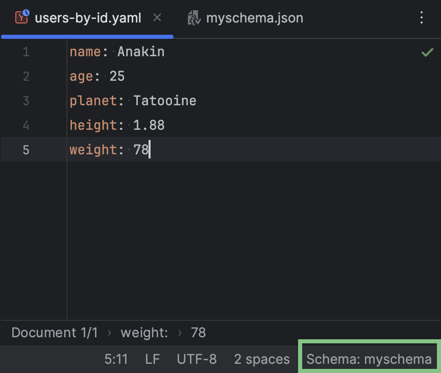 YAML | IntelliJ IDEA Documentation