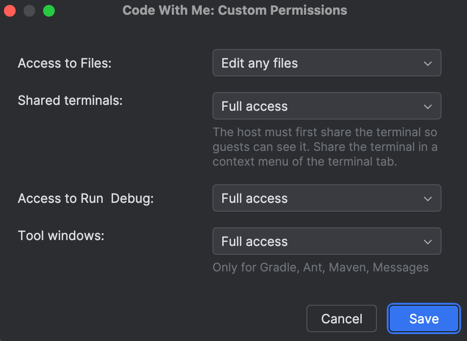 Getting started with Code With Me | IntelliJ IDEA Documentation
