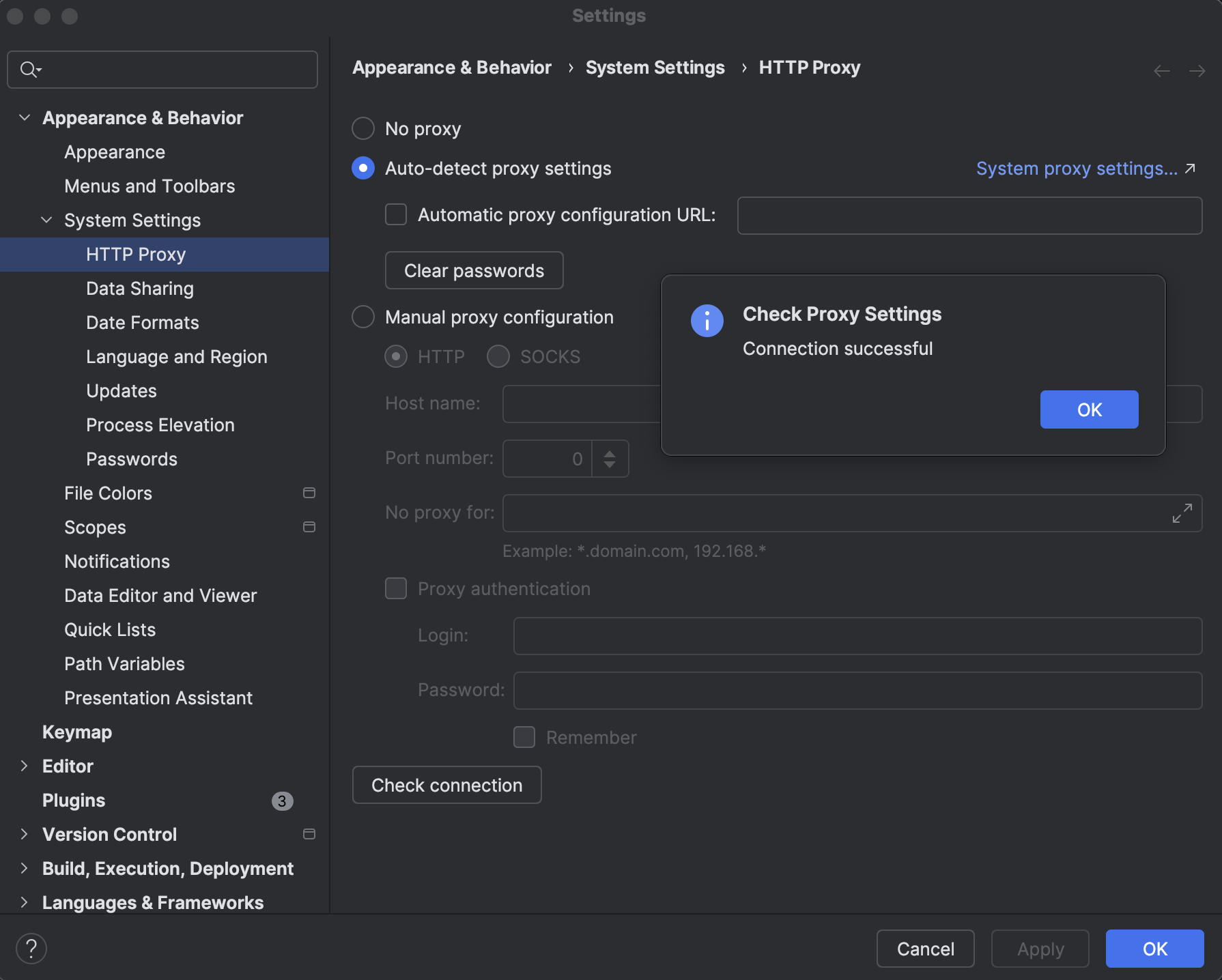 HTTP Proxy | PyCharm Documentation HTTP Proxy | PyCharm Documentation
