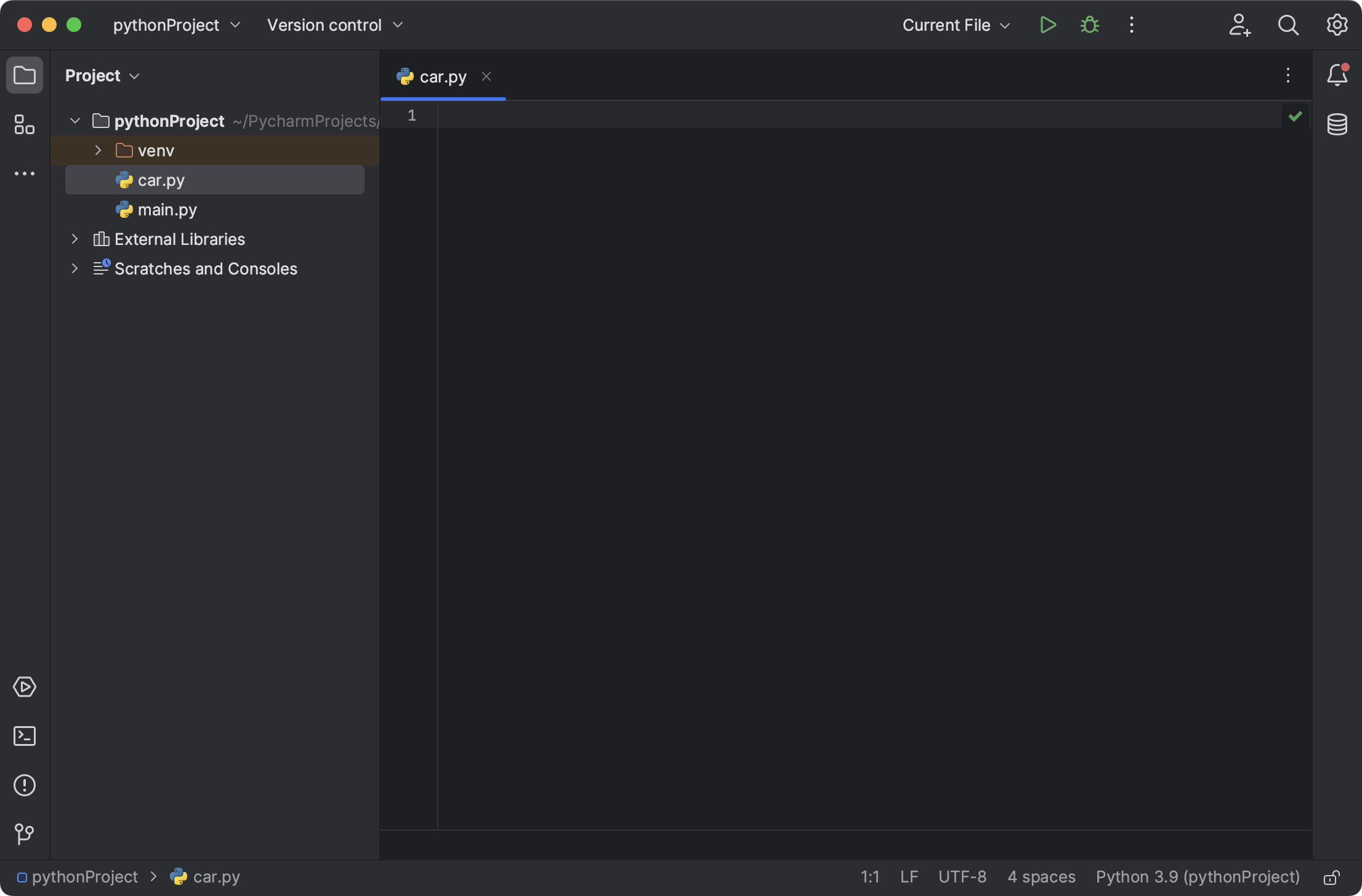 Quick start guide | PyCharm Documentation