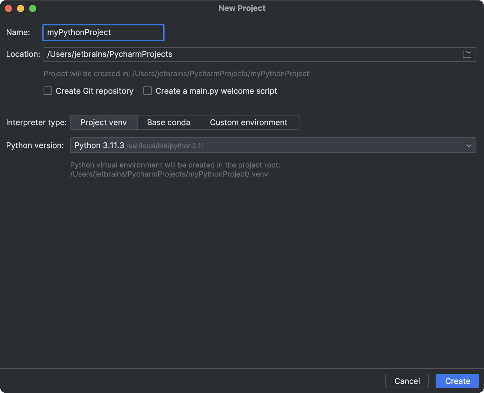 Quick start guide | PyCharm Documentation