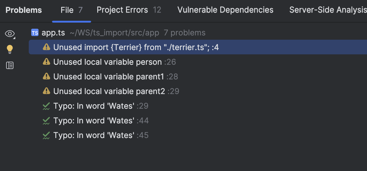 TypeScript | IntelliJ IDEA Documentation