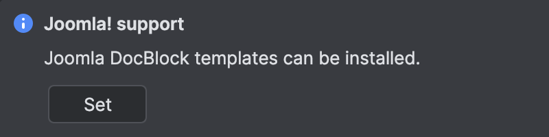 Joomla! | PhpStorm Documentation