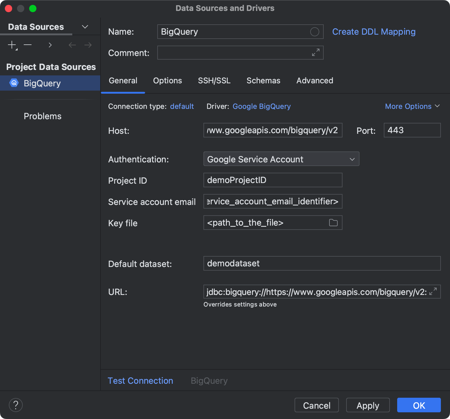 BigQuery | DataGrip Documentation