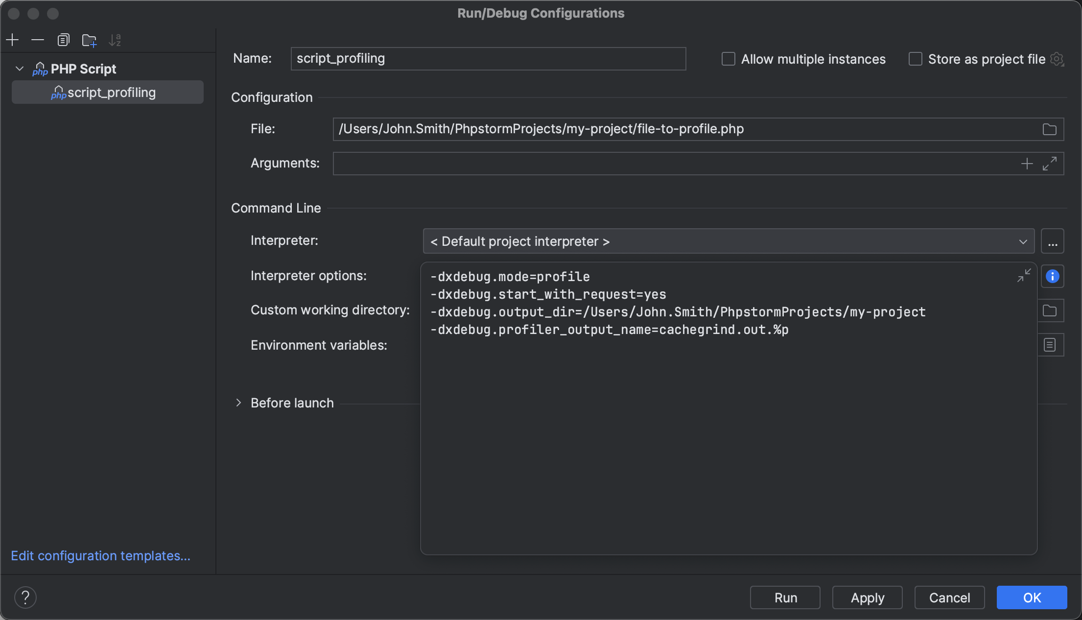 Profiling with Xdebug | PhpStorm Documentation