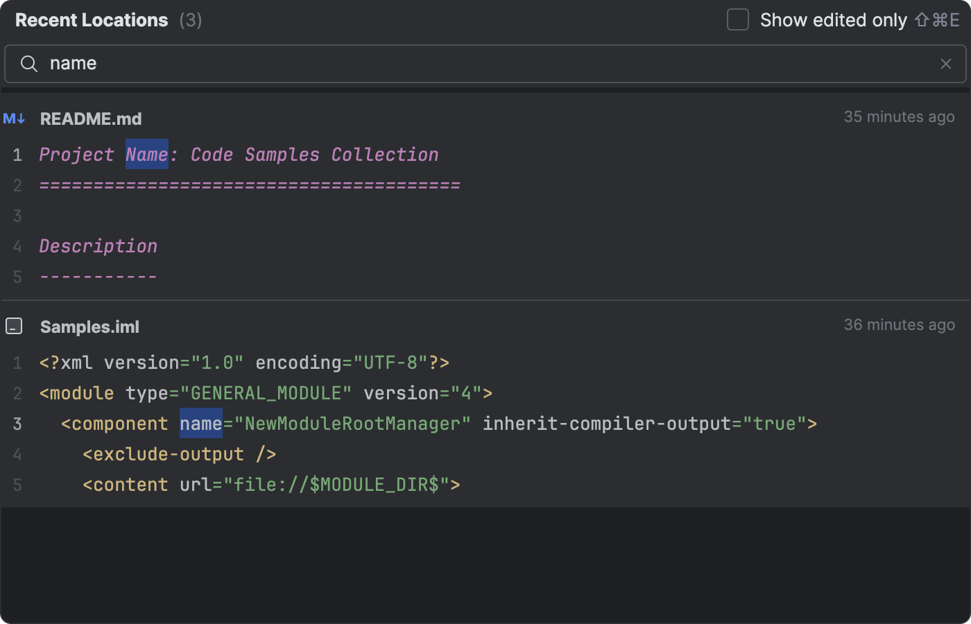 Source code navigation | IntelliJ IDEA Documentation