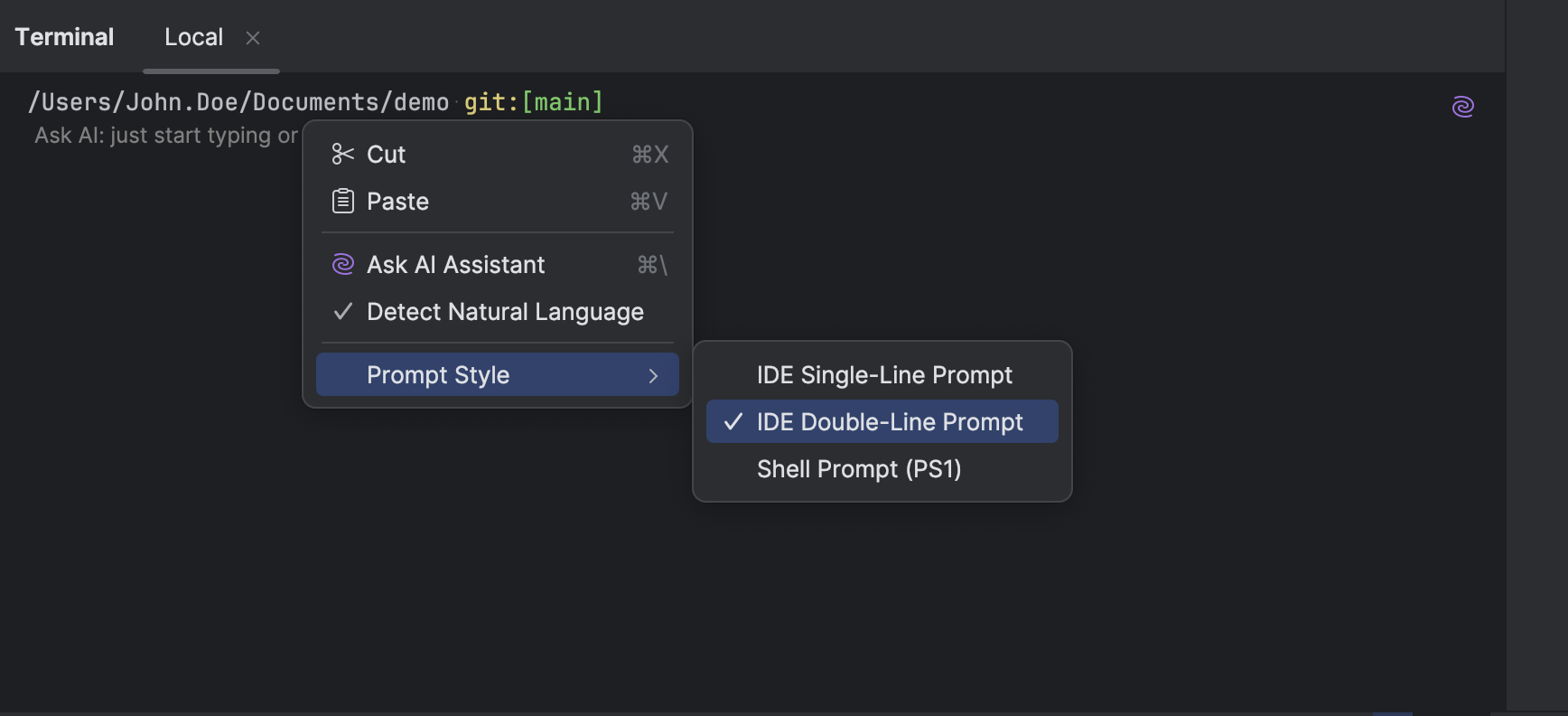 Terminal | IntelliJ IDEA Documentation