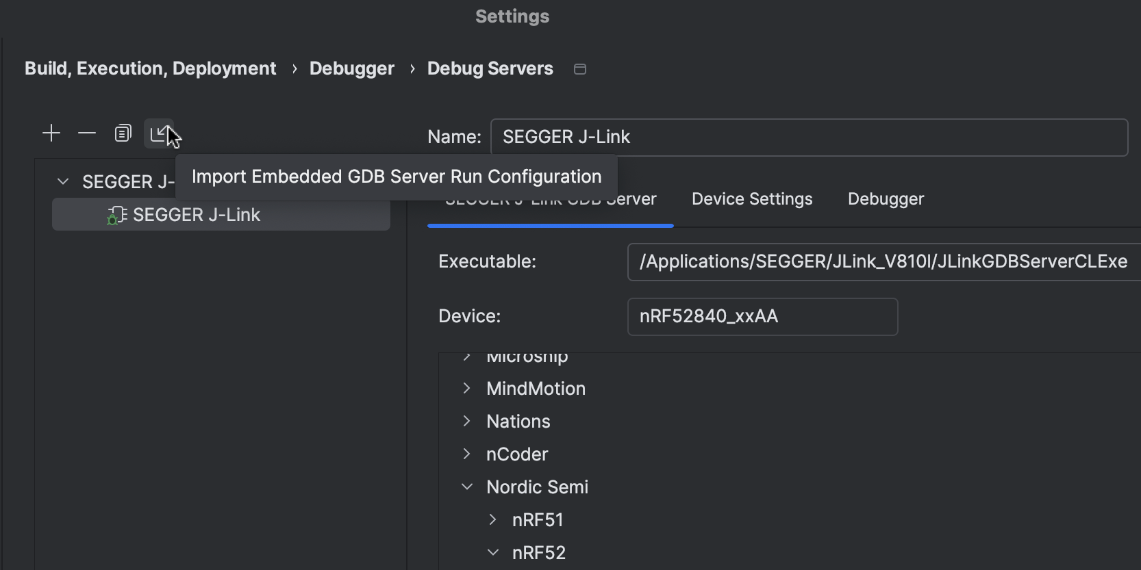 Debug servers | CLion Documentation