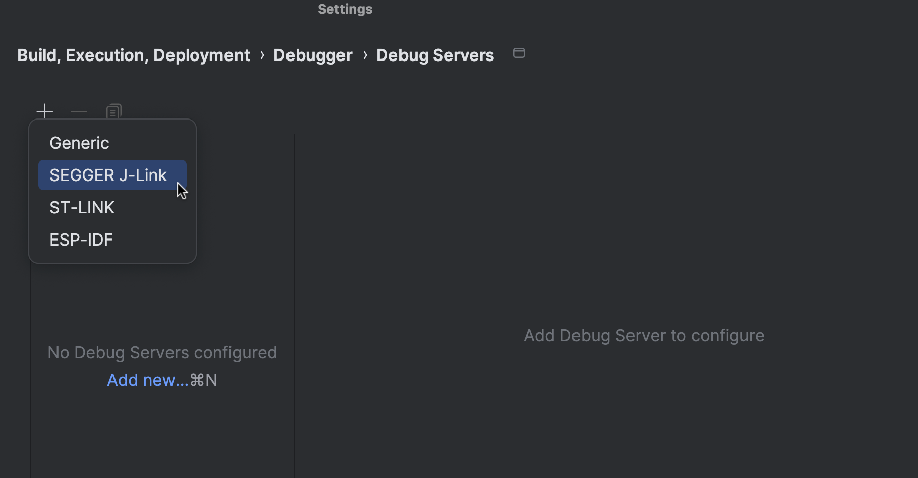 Debug servers | CLion Documentation