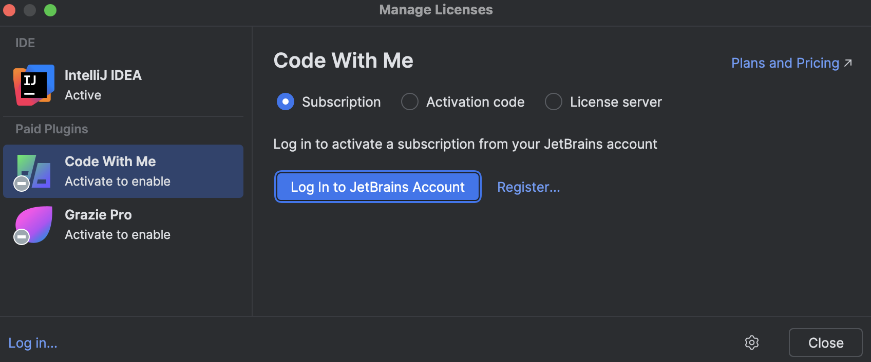 Getting started with Code With Me | IntelliJ IDEA Documentation