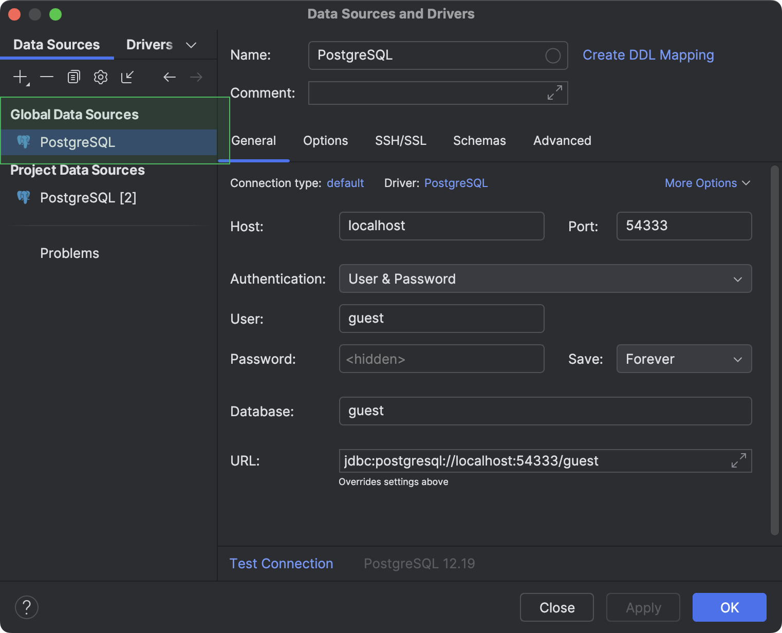 Data sources | DataGrip Documentation