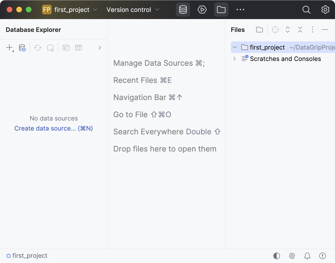 Quick start guide | DataGrip Documentation