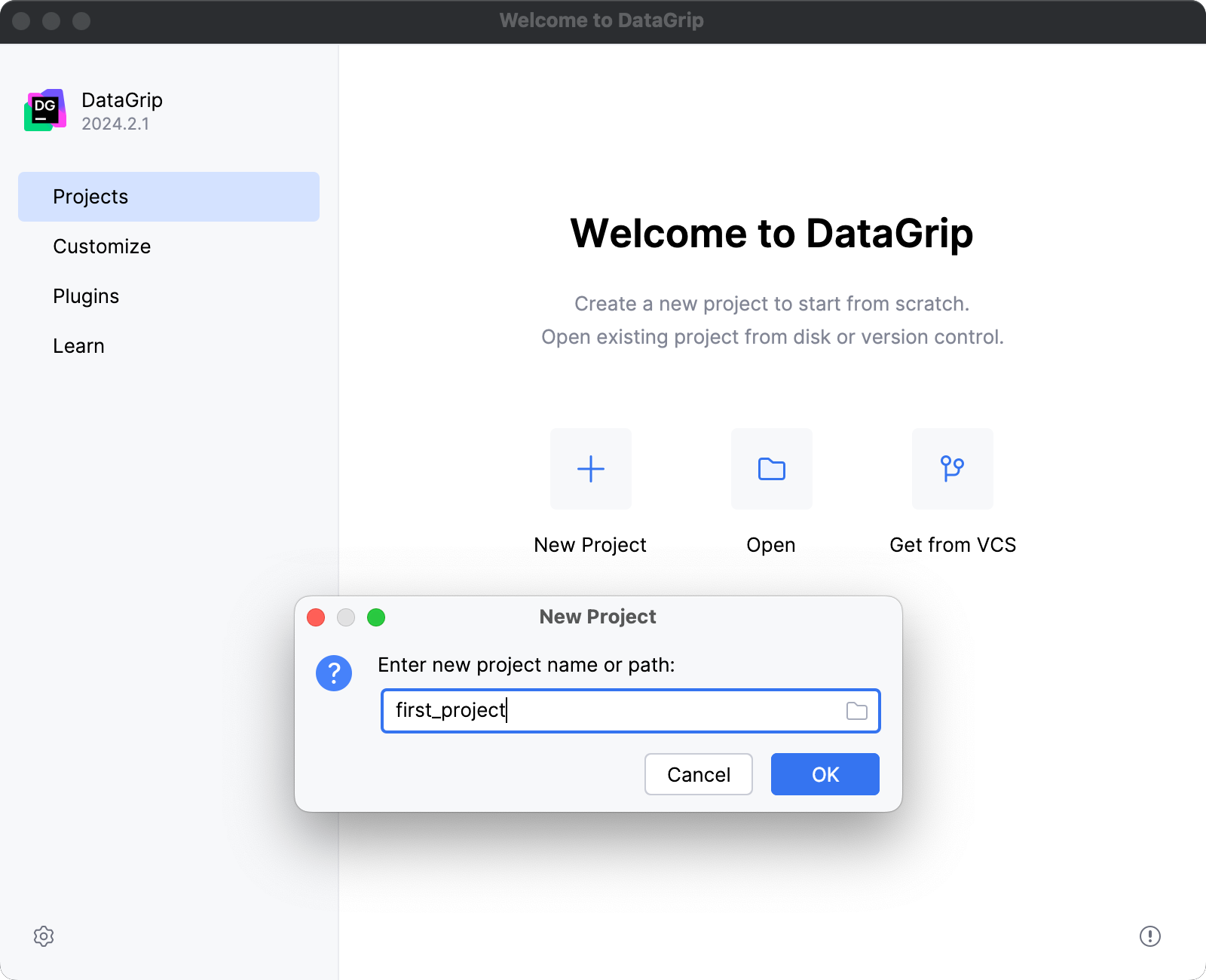 Quick start guide | DataGrip Documentation