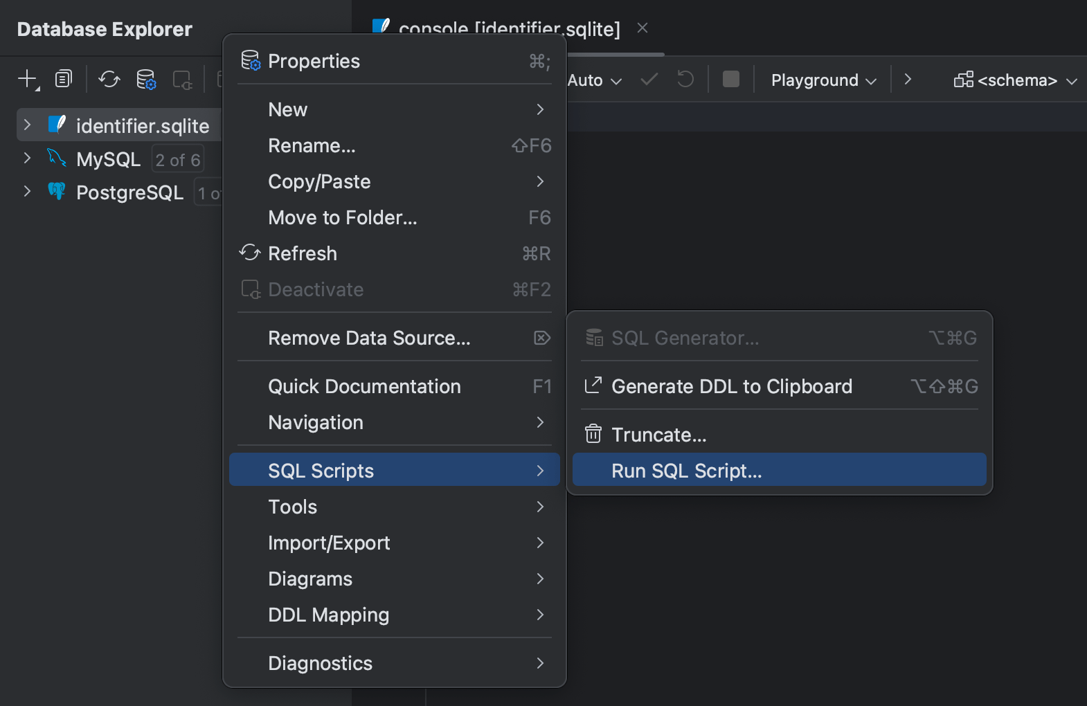 Import | DataGrip Documentation