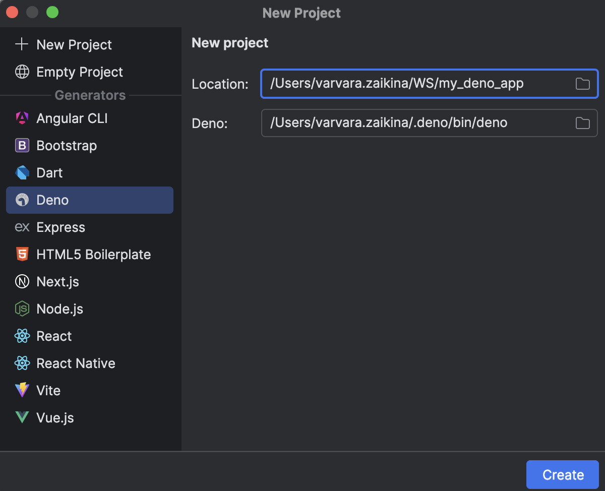 Deno | WebStorm 文档