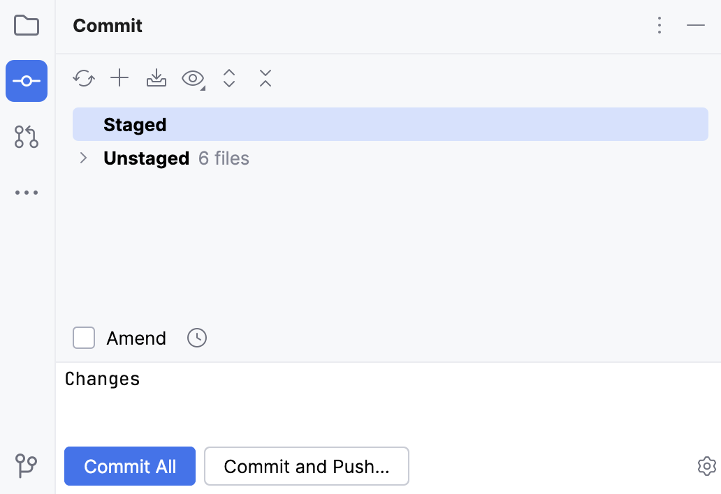 Commit and push changes to Git repository | IntelliJ IDEA Documentation