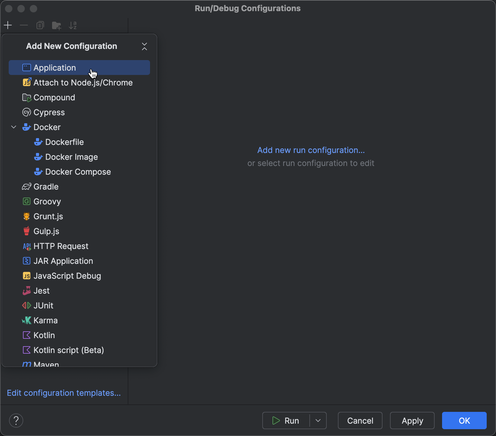 Run/debug configurations | IntelliJ IDEA Documentation