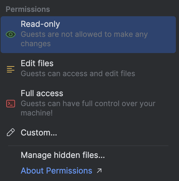 Getting started with Code With Me | IntelliJ IDEA Documentation