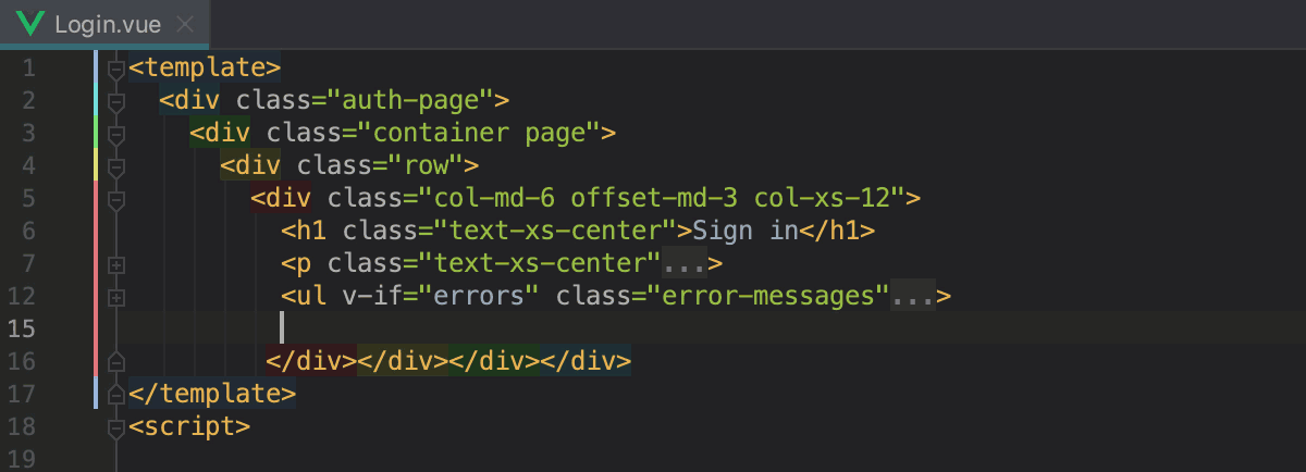 Vue.js | IntelliJ IDEA Documentation