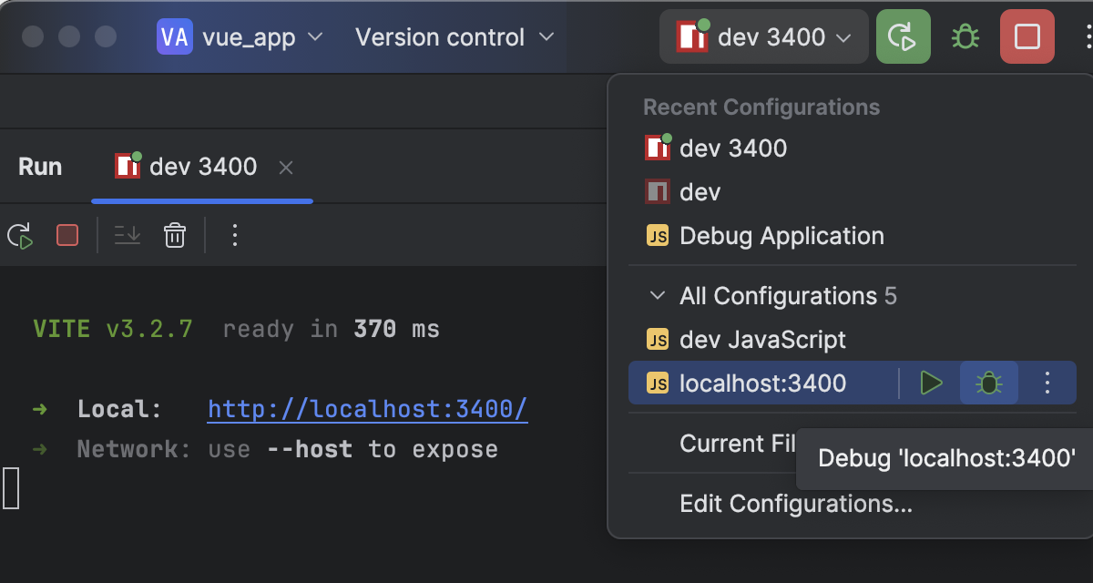 Vue.js | IntelliJ IDEA Documentation