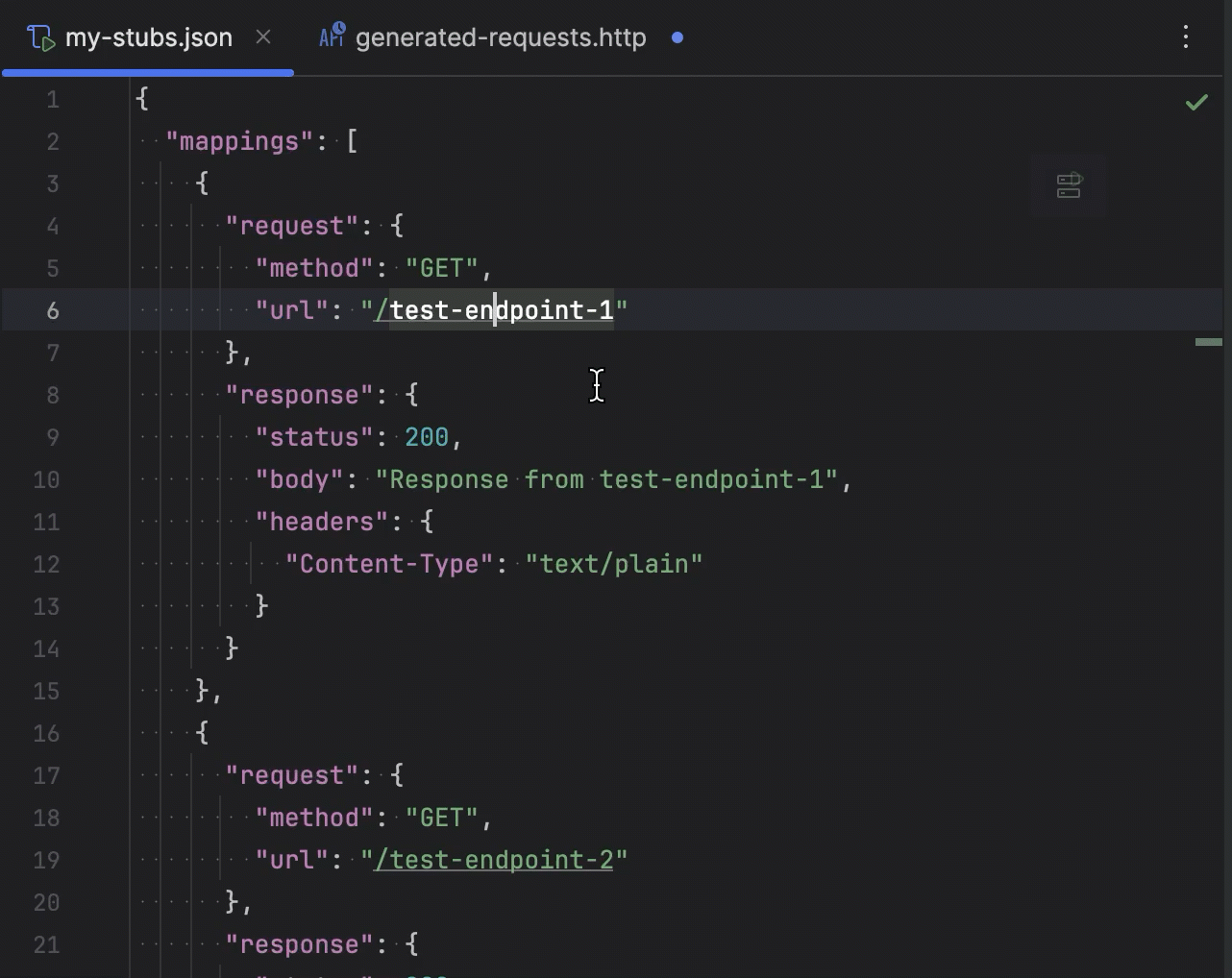 WireMock | IntelliJ IDEA 文档