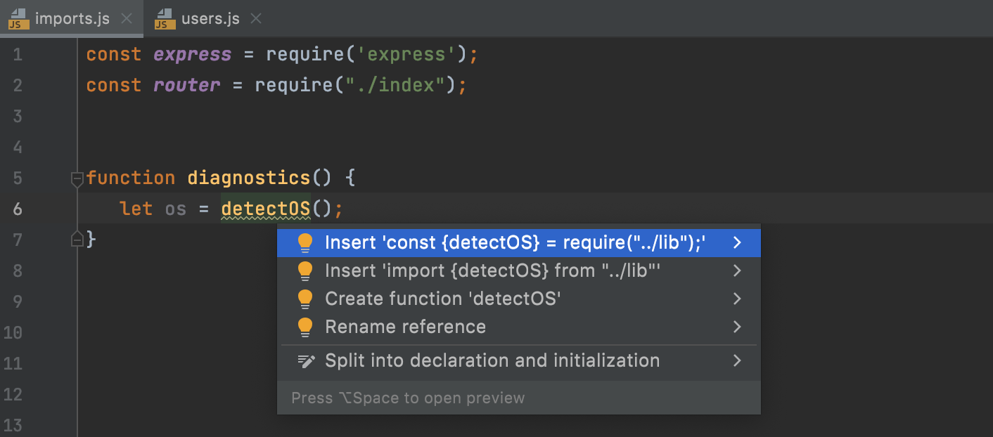 Javascript Intellij Idea 文档 5271