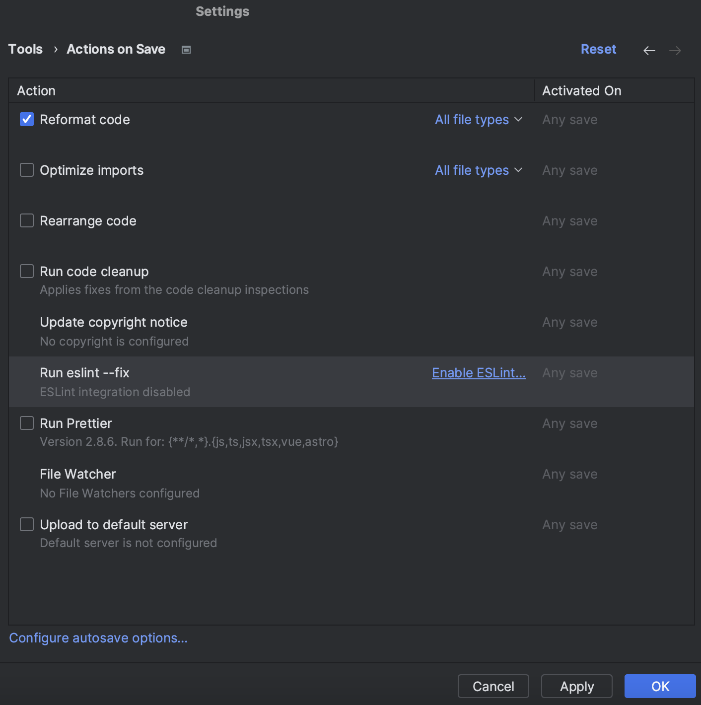 如何从其他 JetBrains IDE 迁移到 WebStorm | WebStorm 文档