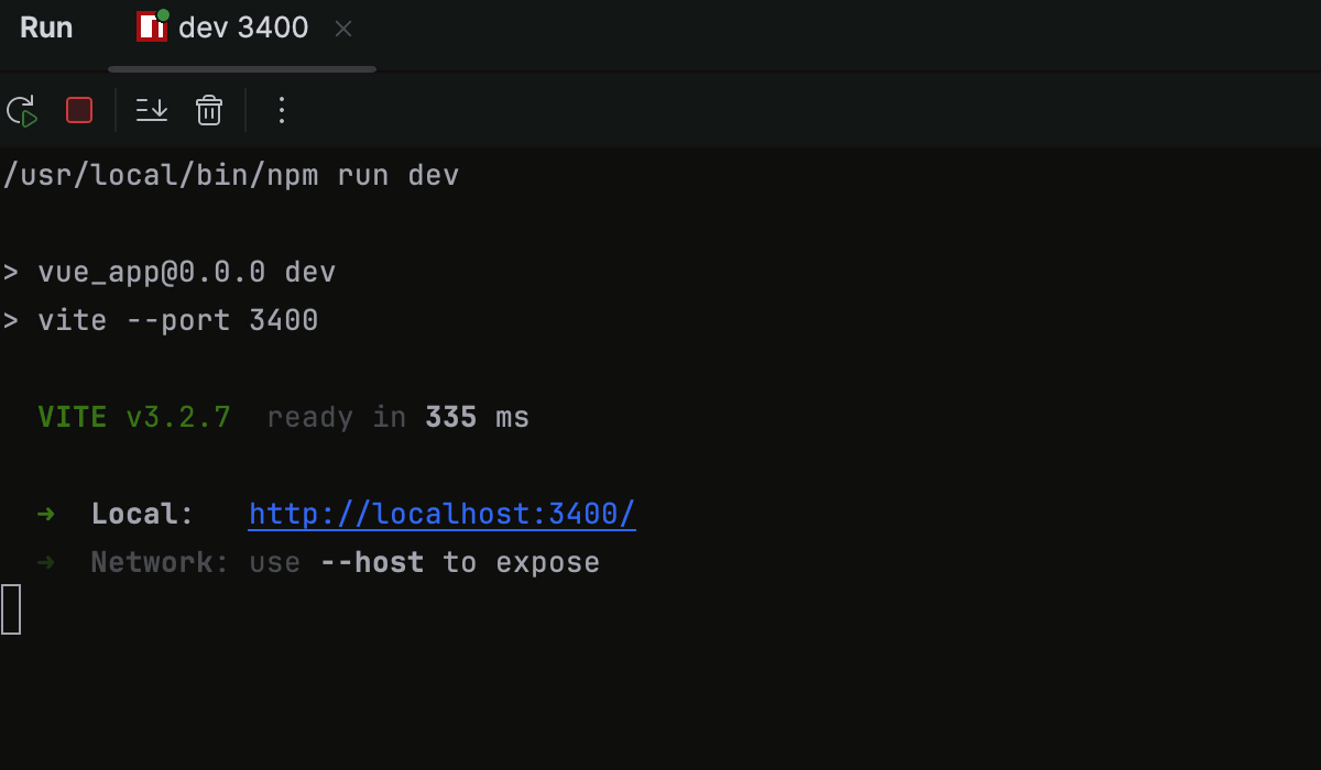 Vue.js | IntelliJ IDEA Documentation