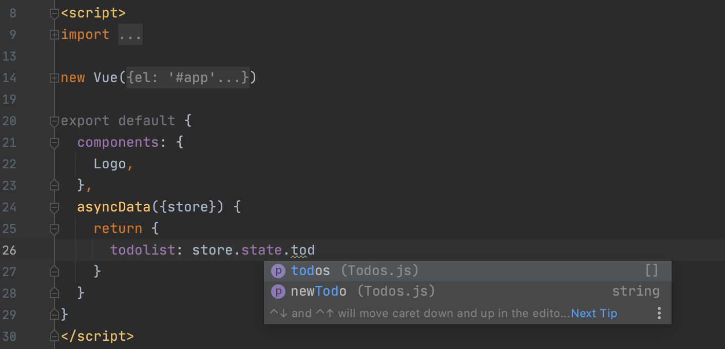 Vue.js | IntelliJ IDEA Documentation