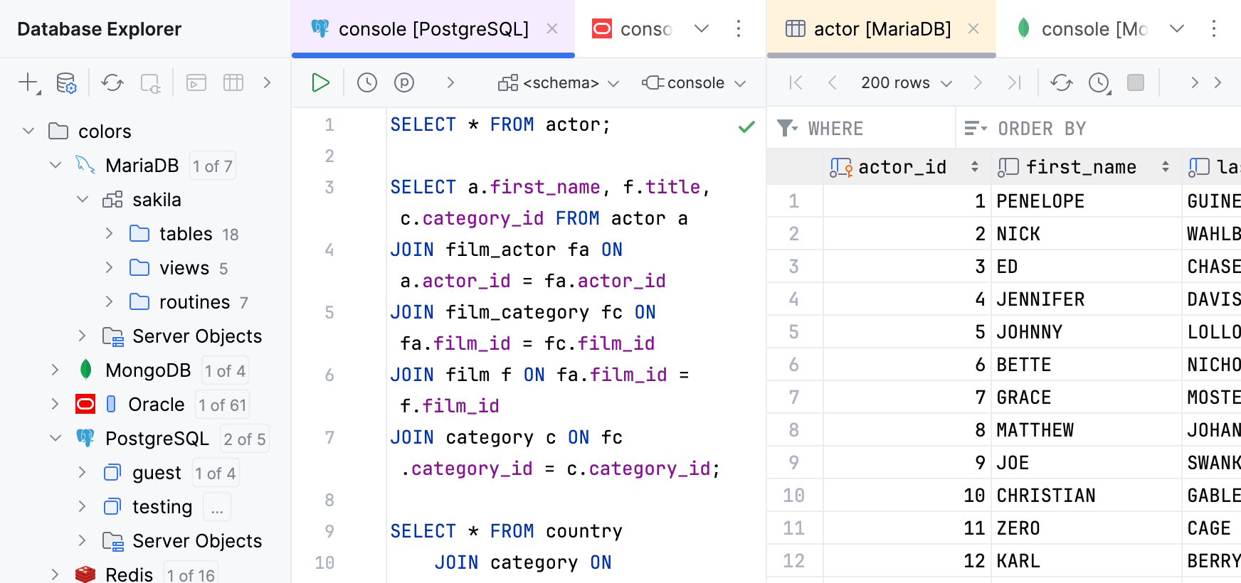 Database Color Settings Dialog | CLion Documentation