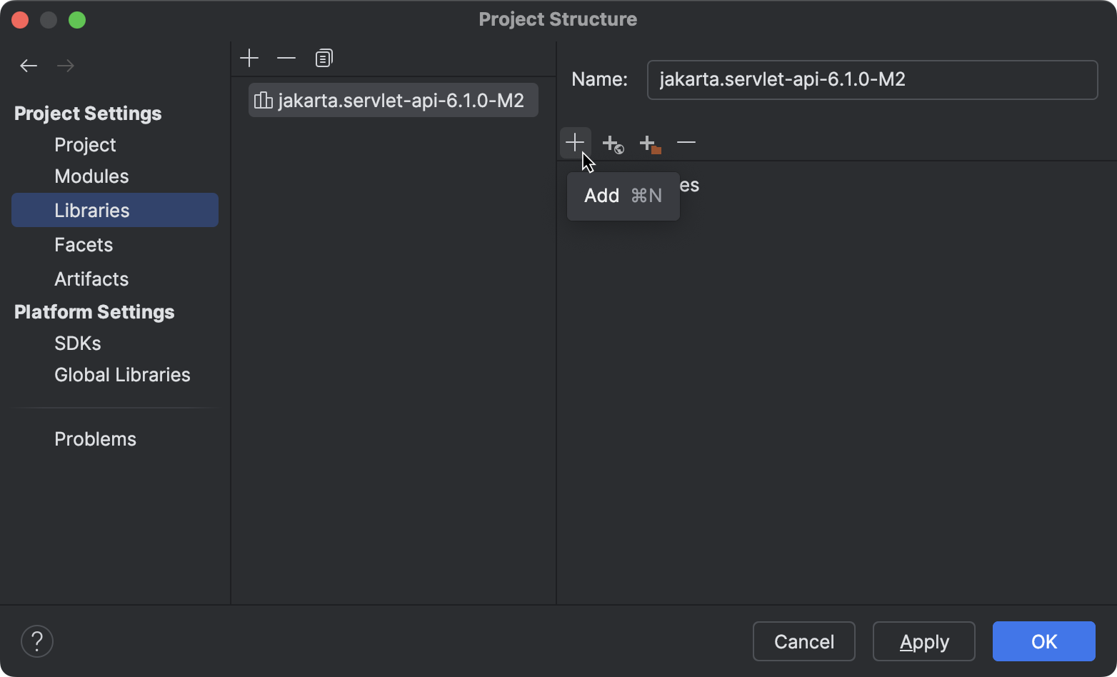 Libraries | IntelliJ IDEA Documentation