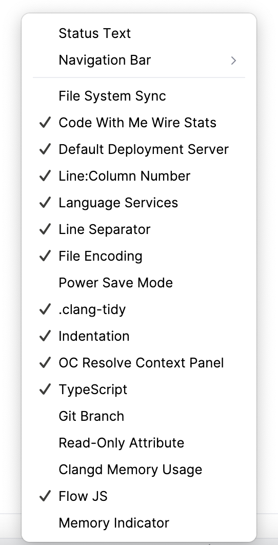 User interface | CLion Documentation
