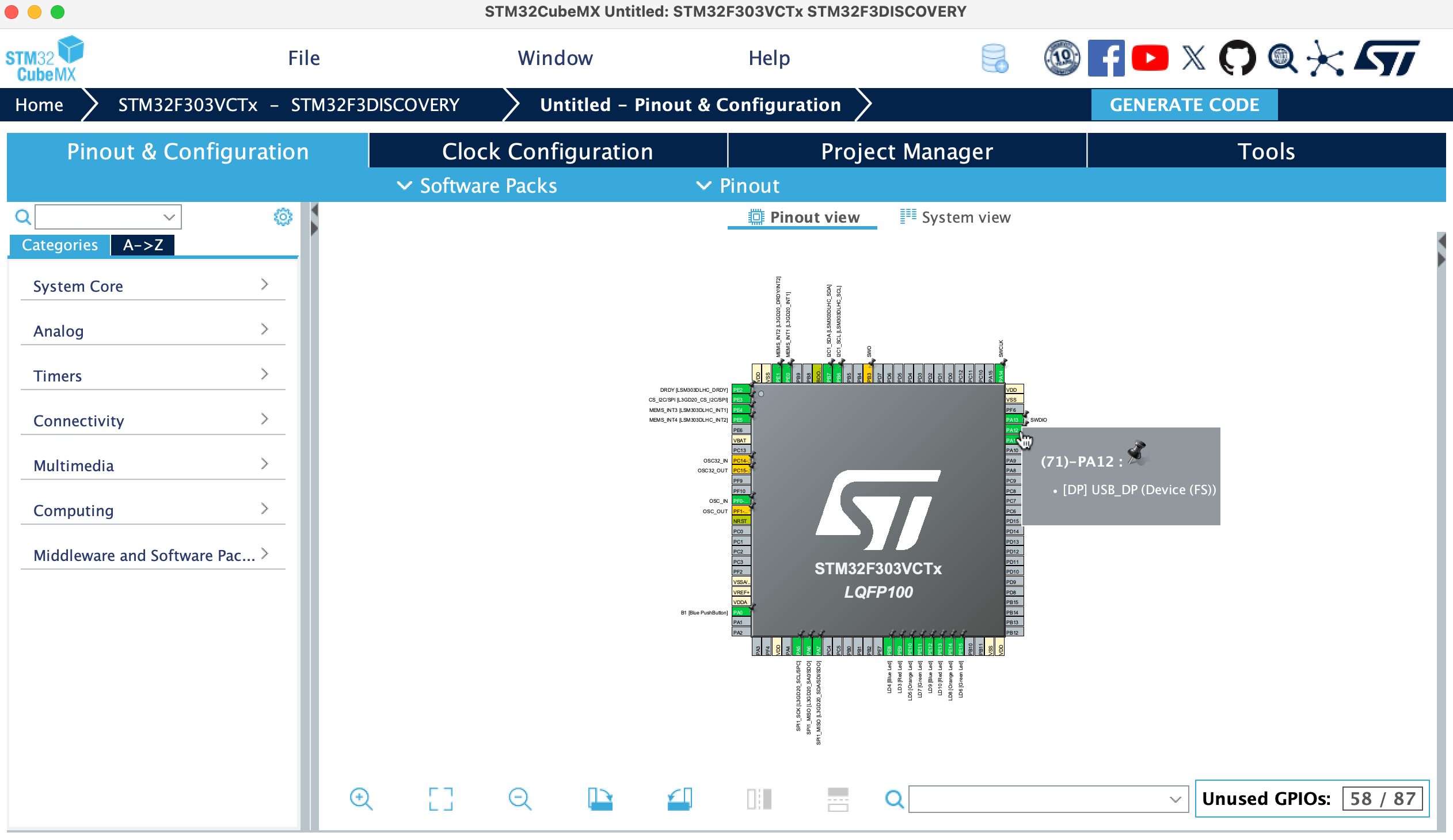 STM32CubeMX projects | CLion Documentation